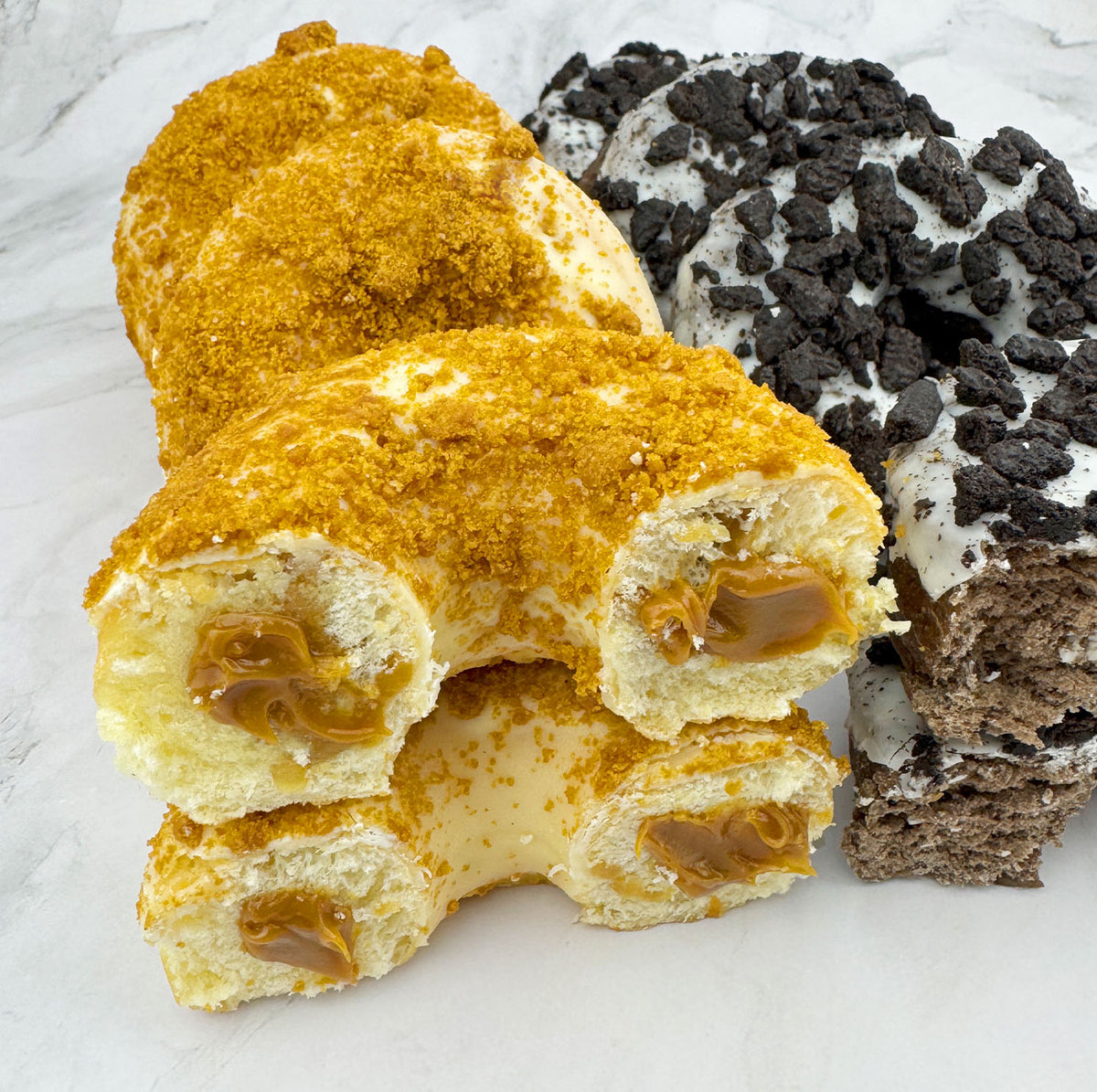 Biscoff & Oreo Ring Donuts | Candy's Cupcakes