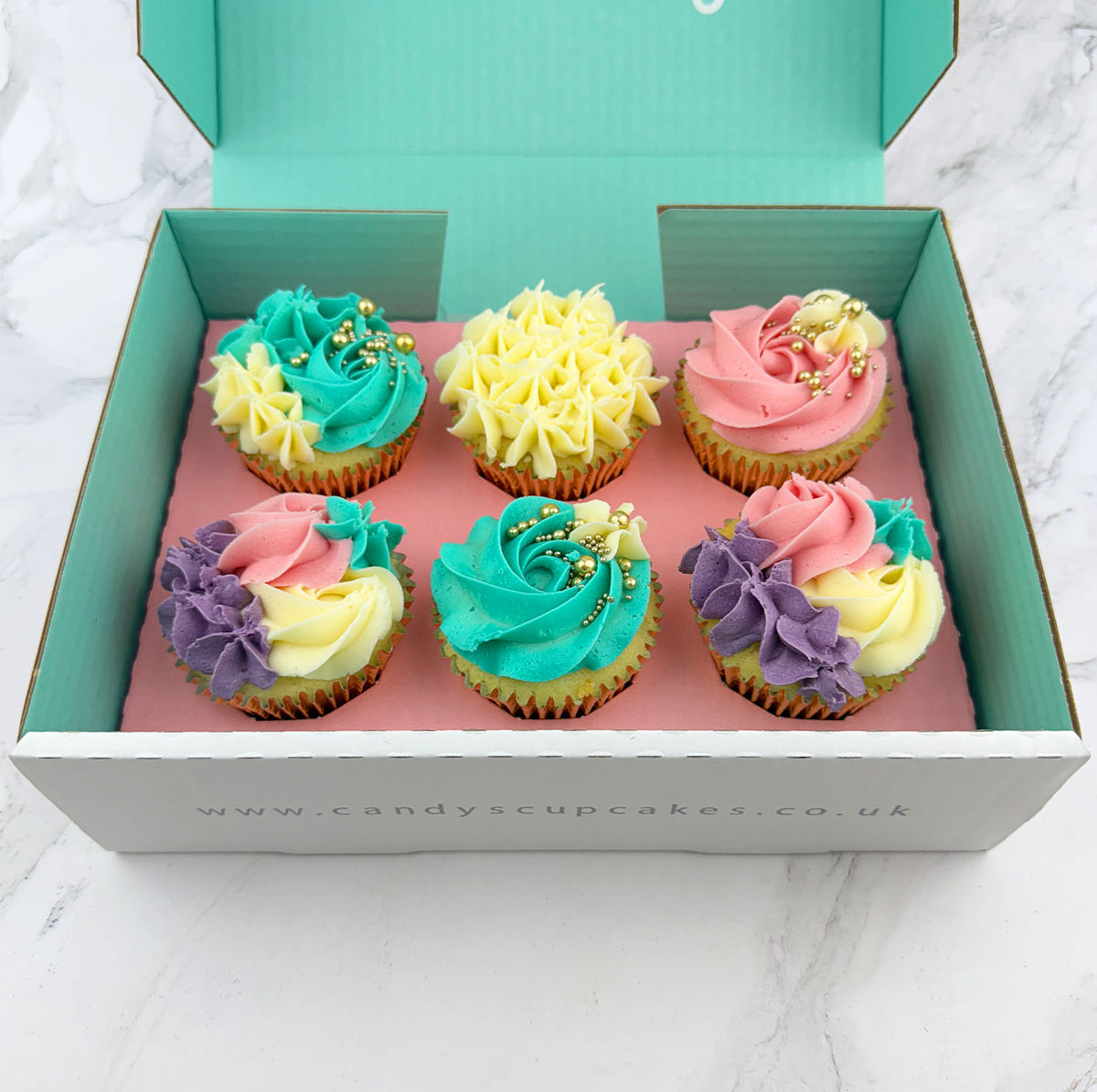 Fancy Buttercream Swirls Cupcakes | Candy's Cupcakes