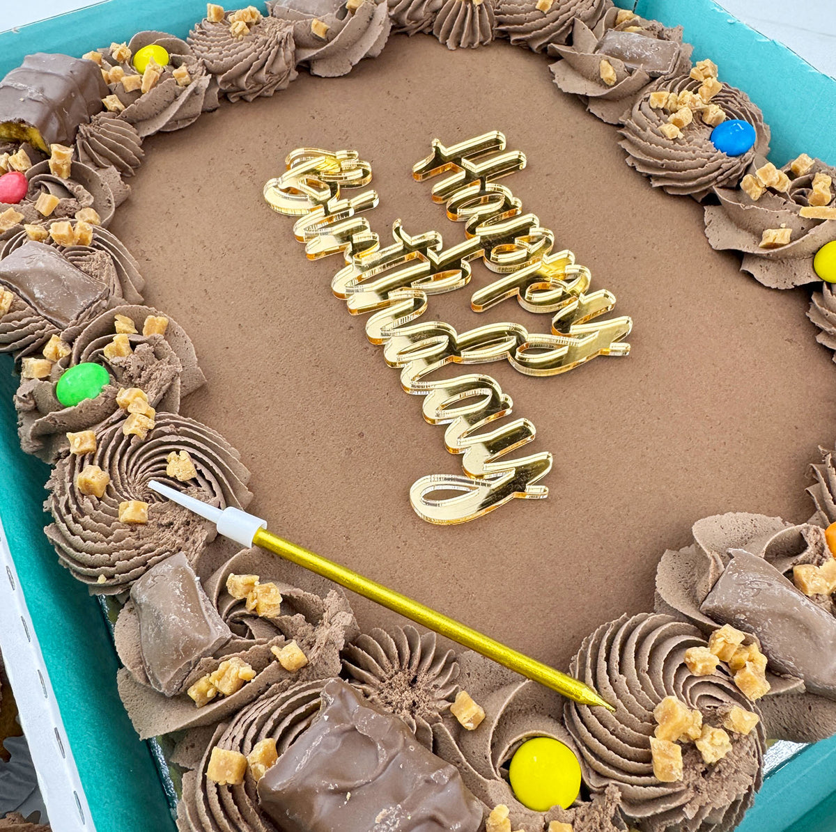 Gluten-Free Chocolate Heaven Birthday Cake | Candy's Cupcakes