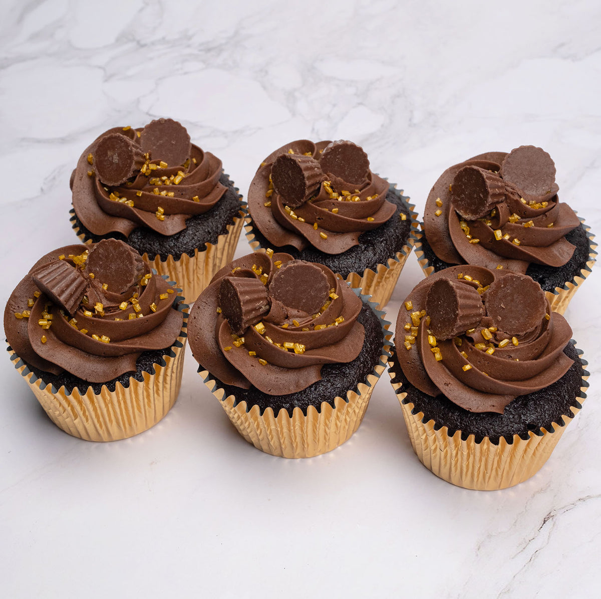 Reese's Peanut Butter Cups Cupcakes | Candy's Cupcakes