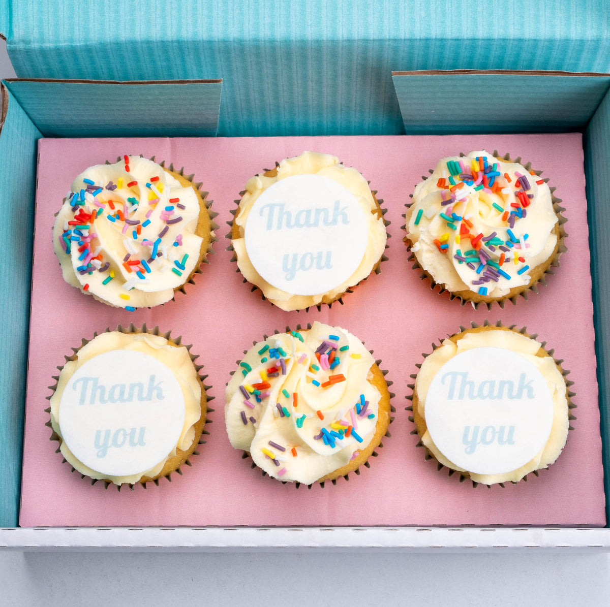 Thank You Cupcakes (Personalised) | Candy's Cupcakes